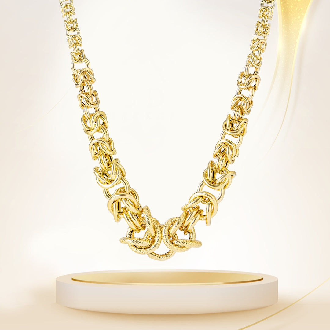 18K Pure Gold 1MM Rope Chain | 18K Gold Chain | 18K Gold Jewelry ...